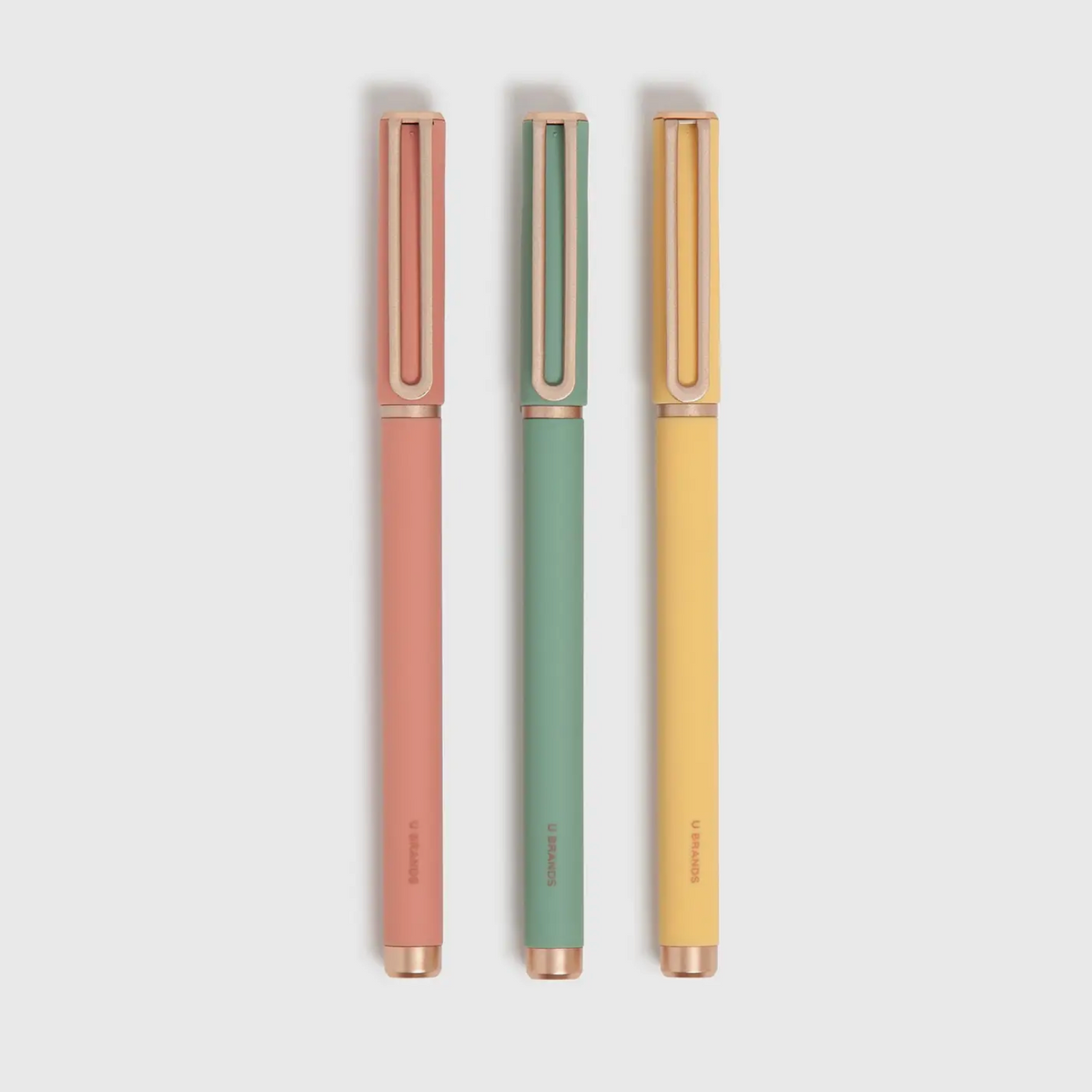 Set of 3 Felt Tip Pens in Folliage Colors – Texture Design Co.