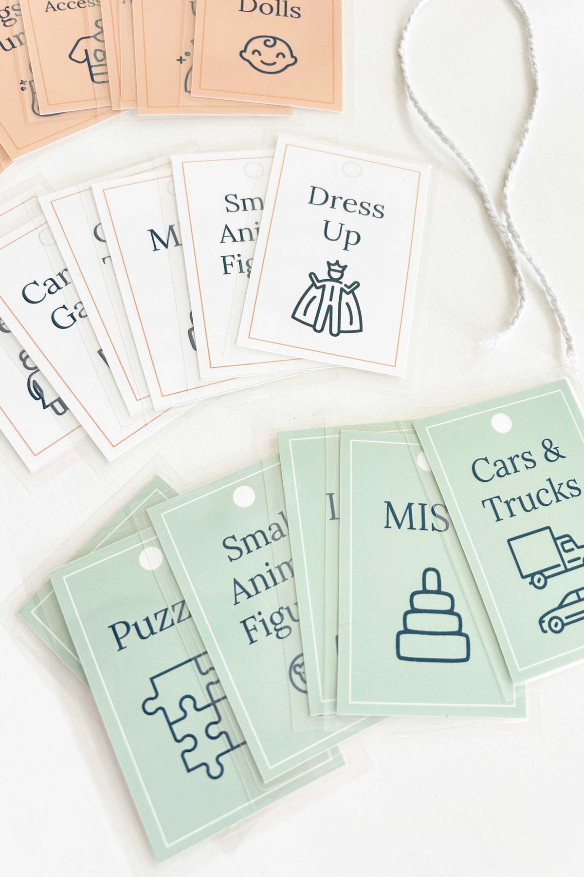 Organizational Hang Tags for Kid Rooms (Downloadable) – Texture Design Co.