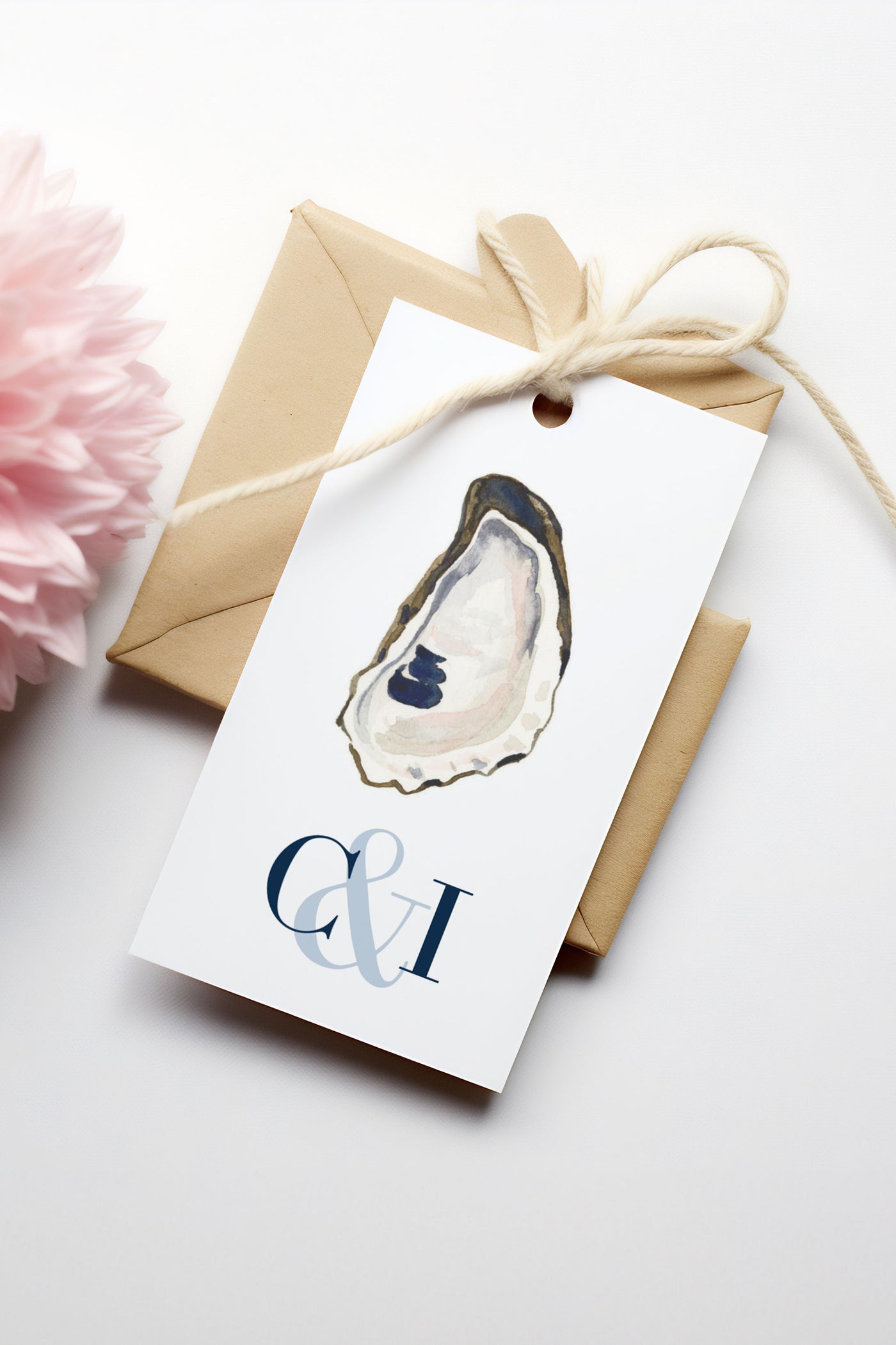 Oyster Bank Party Gift Tag [Digital Download] – Texture Design Co.
