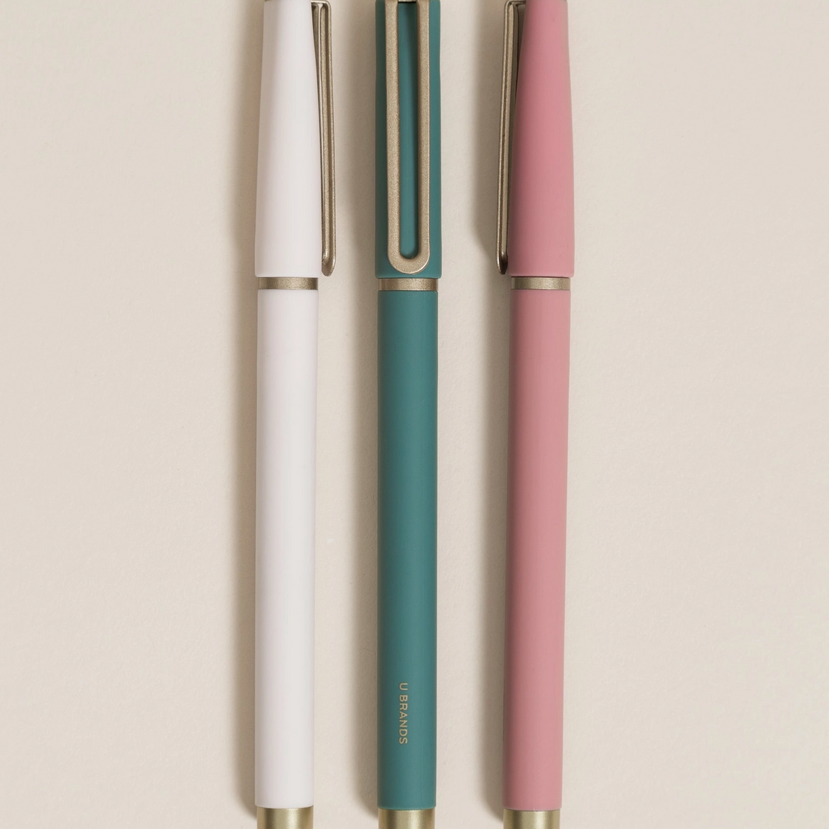 Set of 3 Felt Tip Pens in Soft Dye Colors – Texture Design Co.
